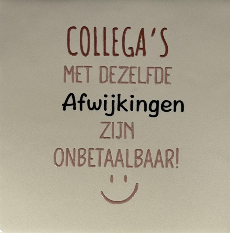 Yett Carreaux à message (Creme) - Panache (Koksijde)