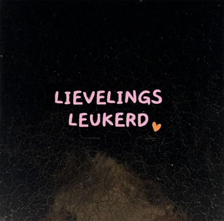 Yett Tegeltje Lievelings leukerd (Goud) - Panache (Koksijde)